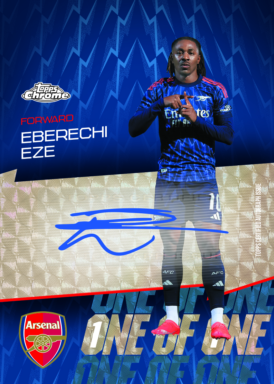 Topps Chrome® Arsenal 2025/26